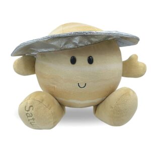 celestial buddies saturn buddy science astronomy space solar system educational plush stuffed planet toy