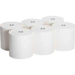 SofPull High-Capacity Recycled Paper Towel Roll by GP PRO (Georgia-Pacific), White, 26470, 1000 Linear Feet Per Roll, 6 Rolls Per Case, Green