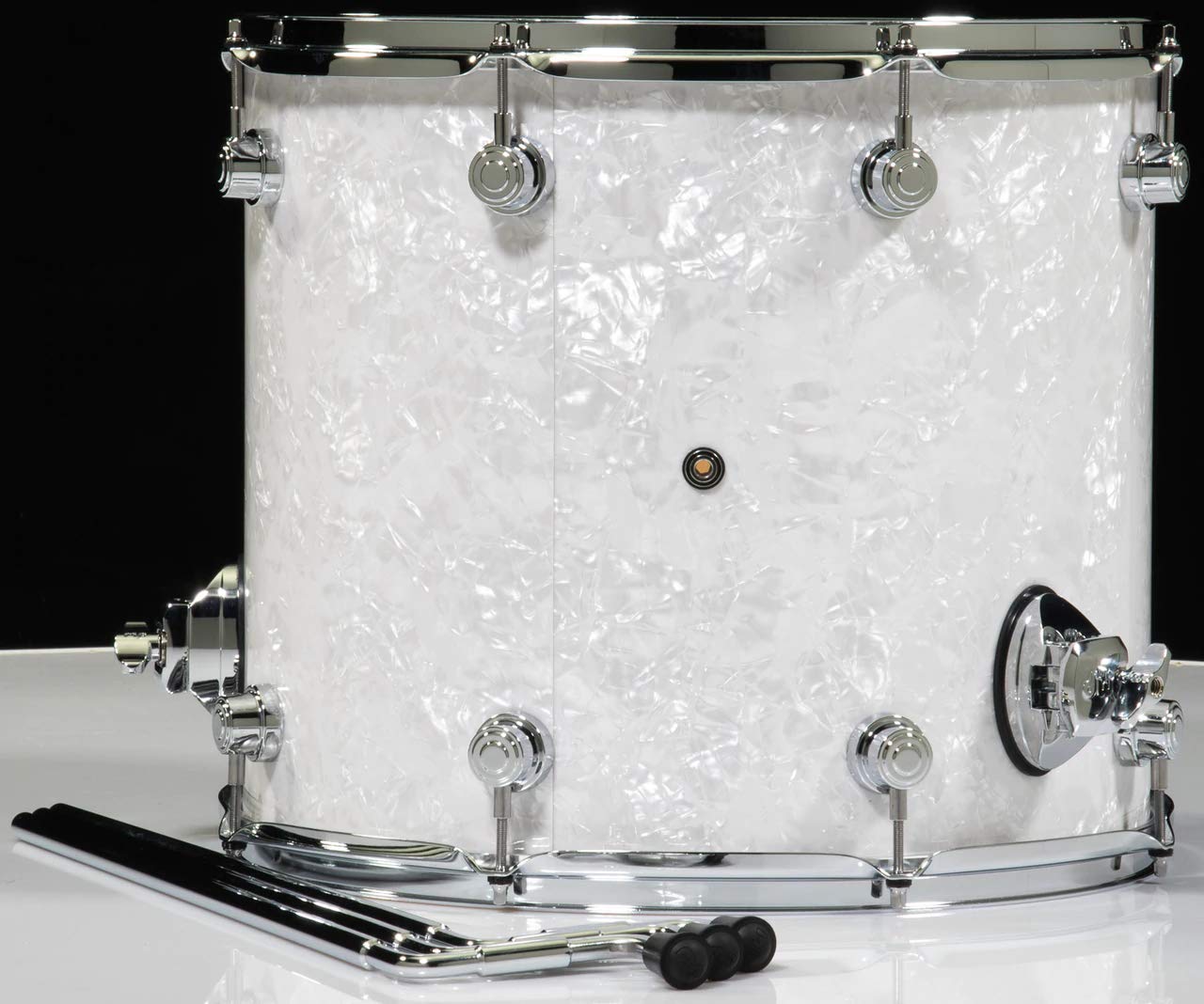 DW Performance Series Floor Tom - 14 x 16 inch - White Marine FinishPly