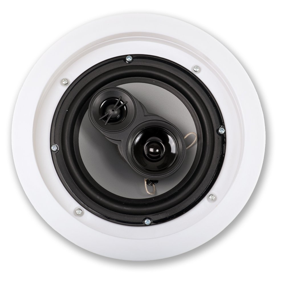 Acoustic Audio CS-IC63 in Ceiling 6.5" Speaker 3 Pair Pack 3 Way Home Theater 1800 Watt