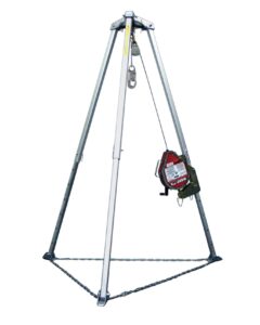 miller by honeywell mr50gx-z7/50ft mr50gb self retracting lifeline with tripod, 9'