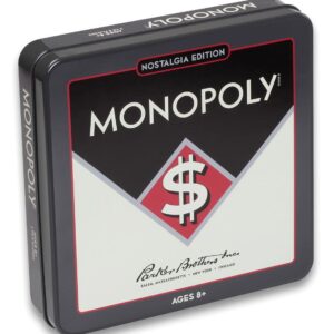 WS Game Company Monopoly Nostalgia Edition in Collectible Tin