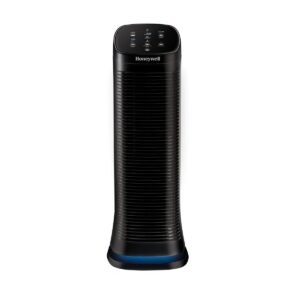 honeywell hfd310 airgenius4 air cleaner/odor reducer 250 sq ft with 4 settings, washable permanent filter & auto shut off