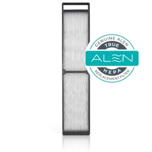 alen air filter tf50-pure replacement hepa filter for paralda air purifier - captures allergens, dust, & mold (1 filter)