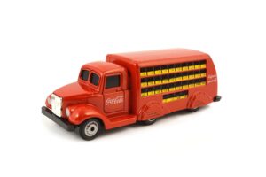 motor city classics | coca-cola 1937 bottle truck | 1:87 scale model diecast collectible | 424132