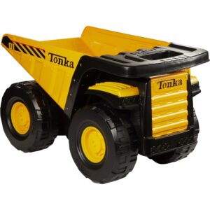 Tonka Toughest Mighty Dump Truck, Yellow, (L x W x H) 12.00 x 19.00 x 10.75 Inches