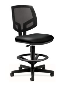 the hon company sb11.t hon5715sb11t hon volt mesh back task upholstered adjustable office stool, black (h5715)