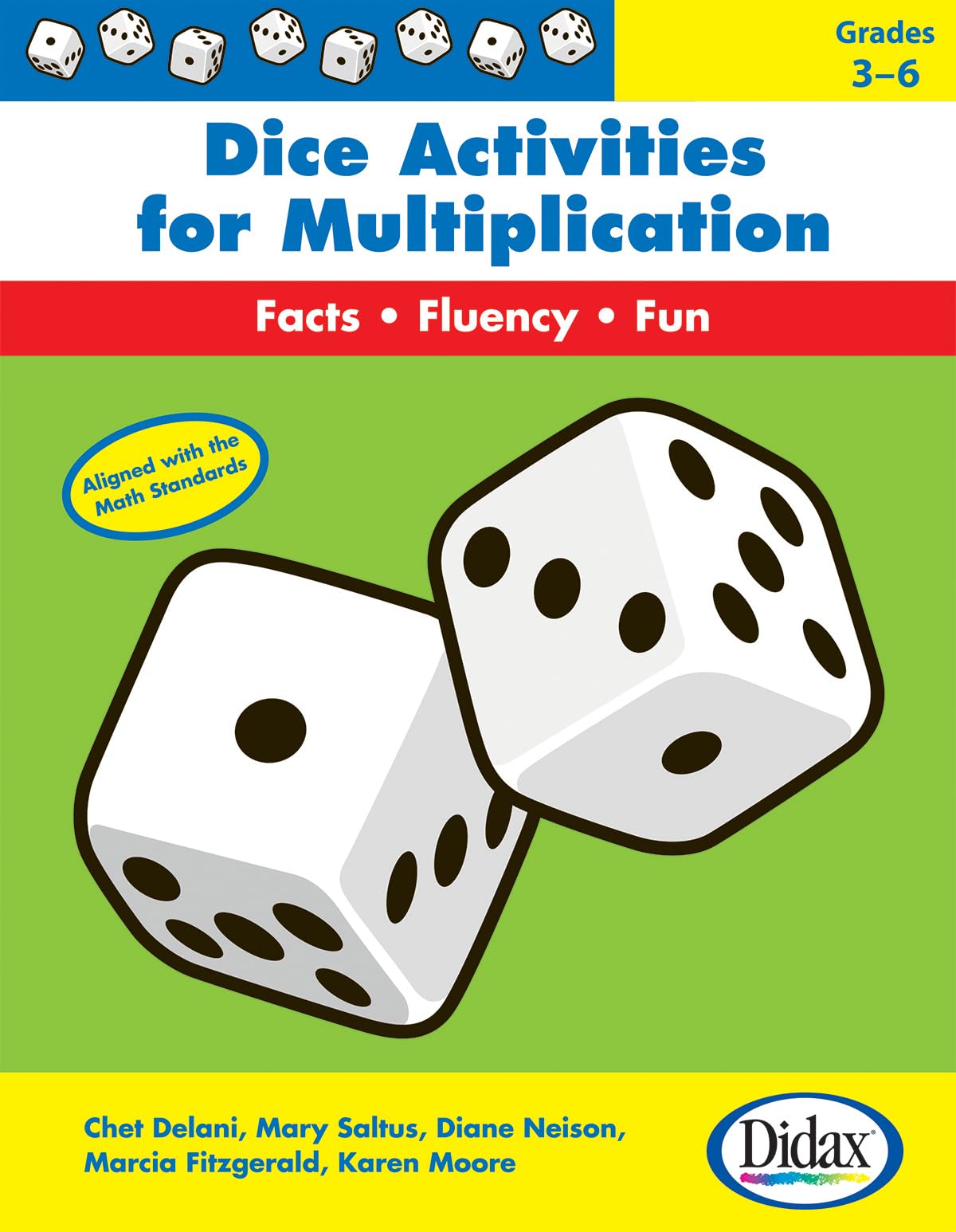 Didax Educational Resources Dice Activities for Multiplication