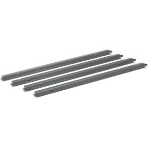 hon, h919491, single cross rails for 30 and 36 lateral files, gray, 4/carton, sold as 1 carton