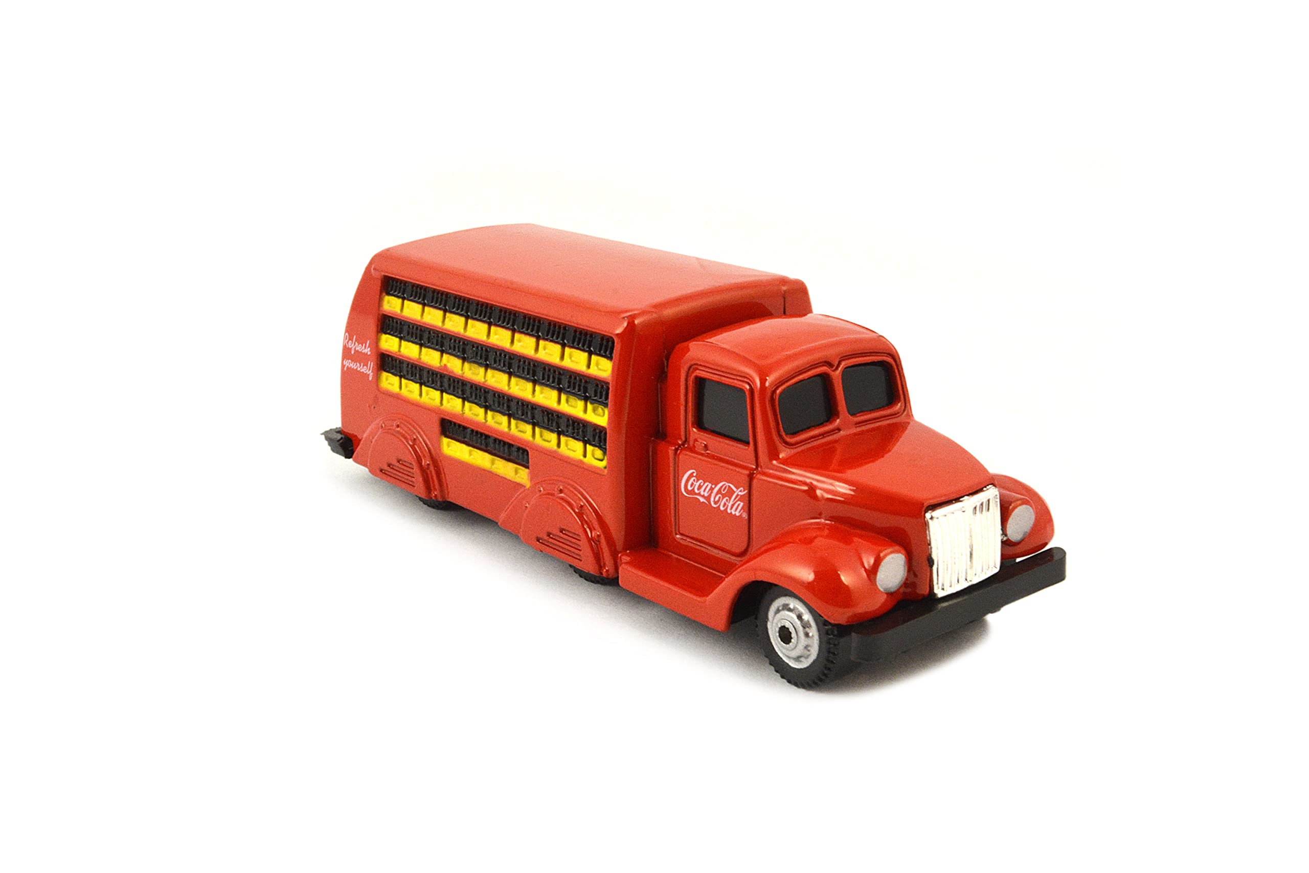 Motor city classics | Coca-Cola 1937 Bottle Truck | 1:87 Scale Model Diecast Collectible | 424132