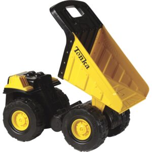 Tonka Toughest Mighty Dump Truck, Yellow, (L x W x H) 12.00 x 19.00 x 10.75 Inches