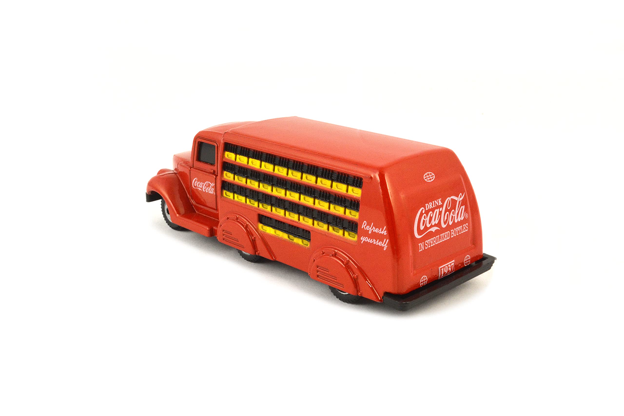 Motor city classics | Coca-Cola 1937 Bottle Truck | 1:87 Scale Model Diecast Collectible | 424132