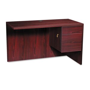 hon company hon return desk, right - 48" - mahogany - 10500 series