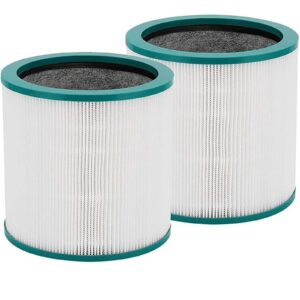 air purifier filters replacements,true hepa premium grade filters for dyson tower purifier pure cool link tp01,tp02,tp03,am11,bp01 models,compare to part # 968126-03 2-pack