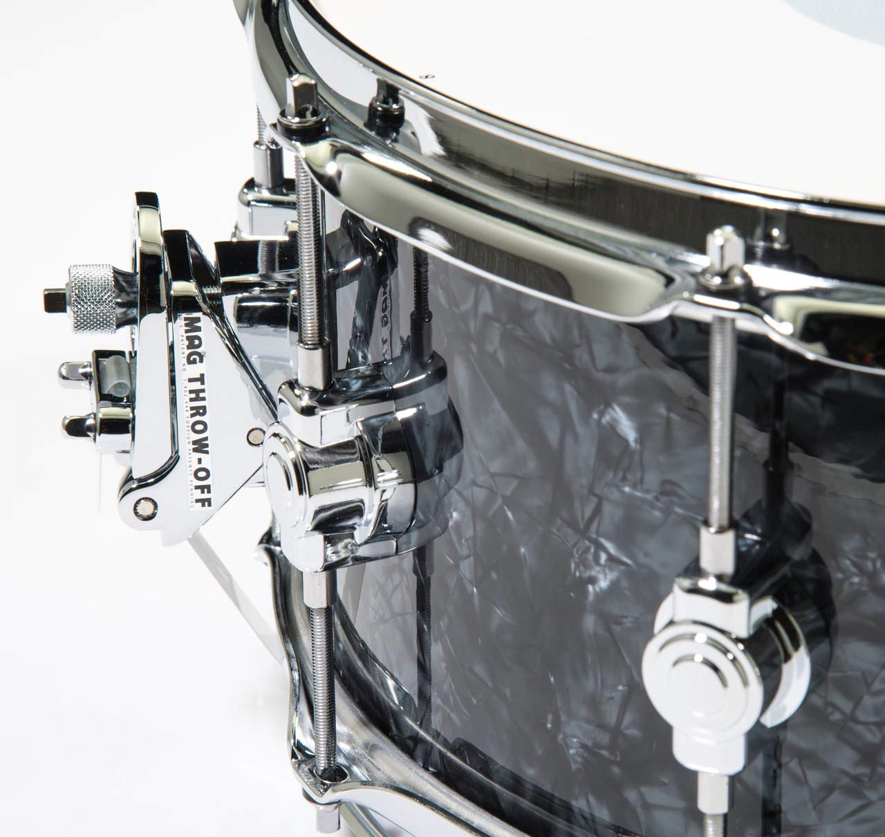 DW Performance Series Snare Drum - 6.5 Inches X 14 Inches Black Diamond FinishPly