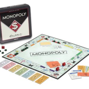 WS Game Company Monopoly Nostalgia Edition in Collectible Tin