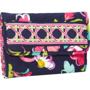 vera bradley euro wallet (ribbons)