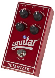 aguilar octamizer bass octave effect pedal