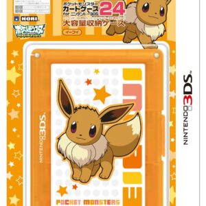 Pokemon BW Black White 3DS 24 GAME Case Protector Hori Card - Eevee