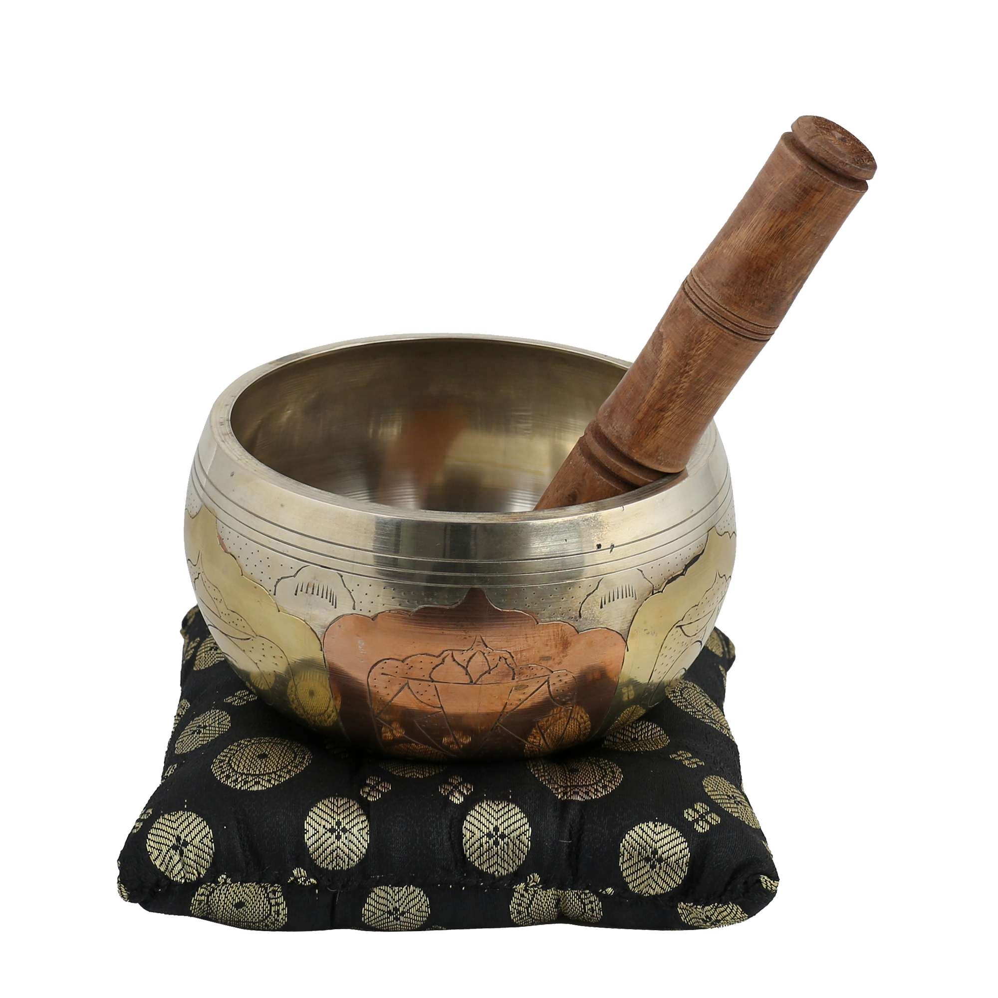 Christmas Gifts Singing Bowl Indian Musical Instruments Brass Buddhist Meditation Music