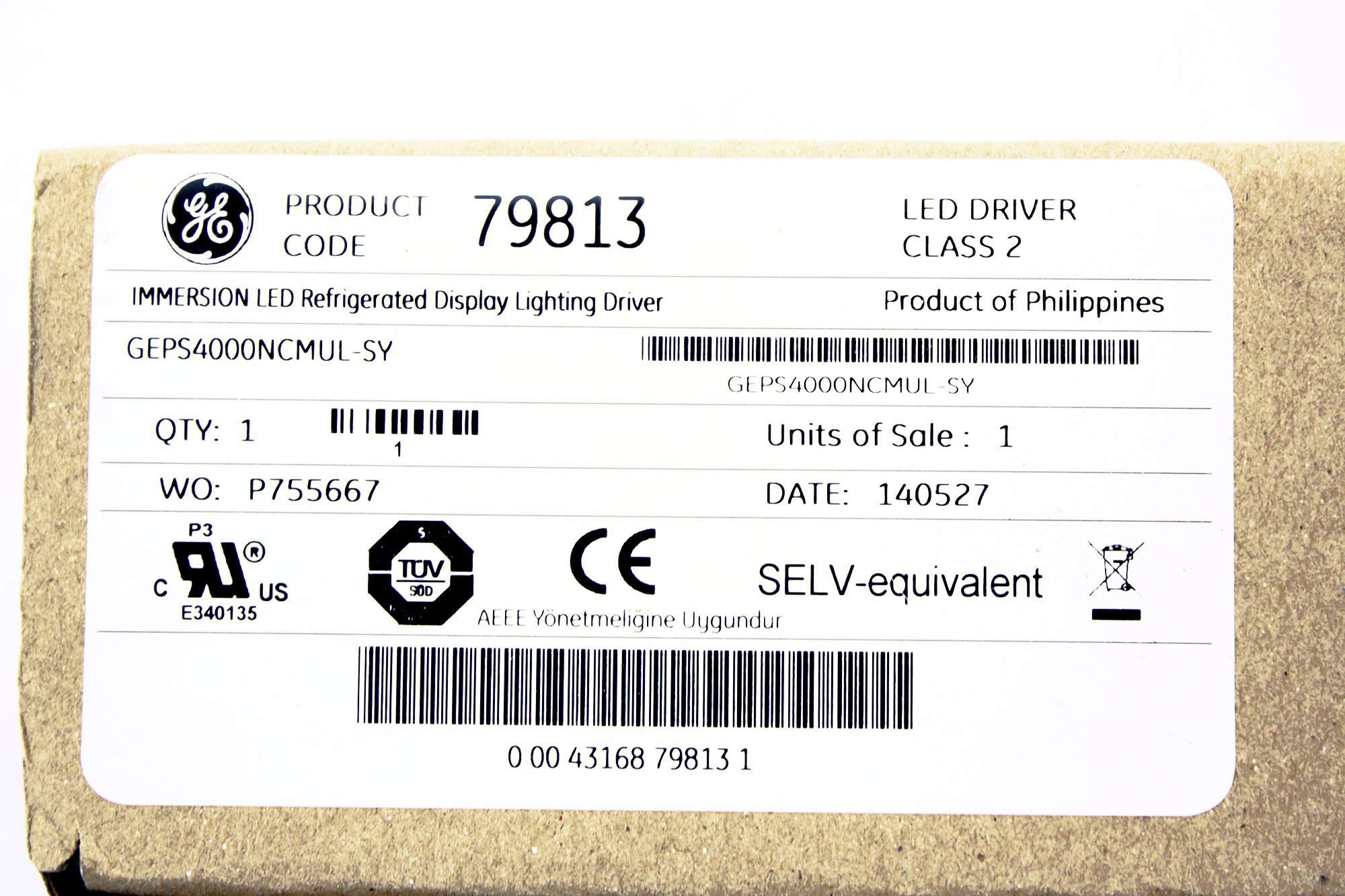 GE Lighting GE-PS4000NCMUL-SY (79813) Reach-in Mullion Power Supply