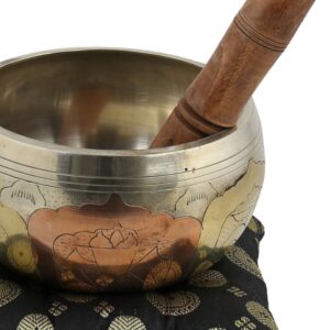 Christmas Gifts Singing Bowl Indian Musical Instruments Brass Buddhist Meditation Music