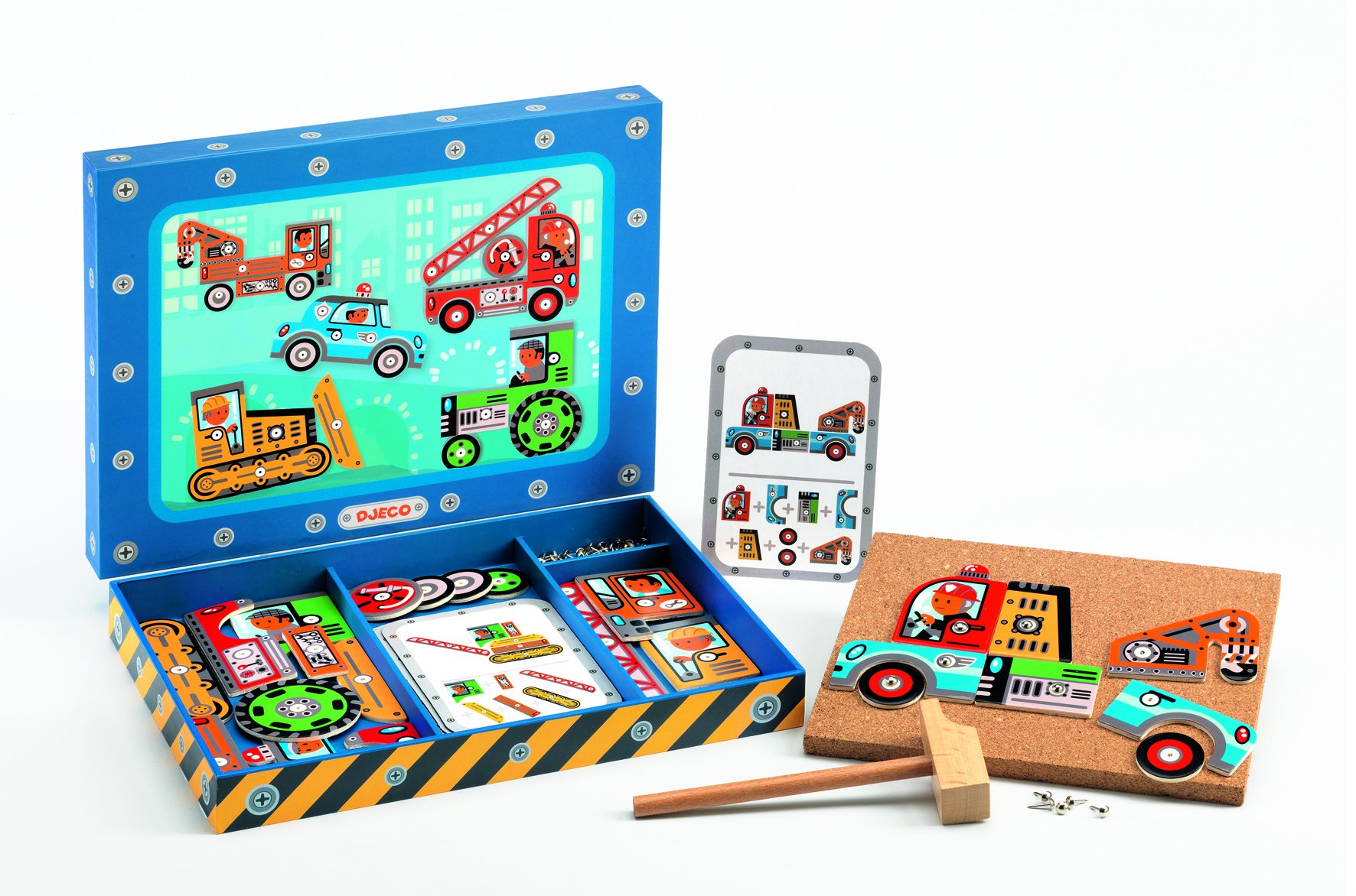 DJECO Tap Tap Game Vehicles