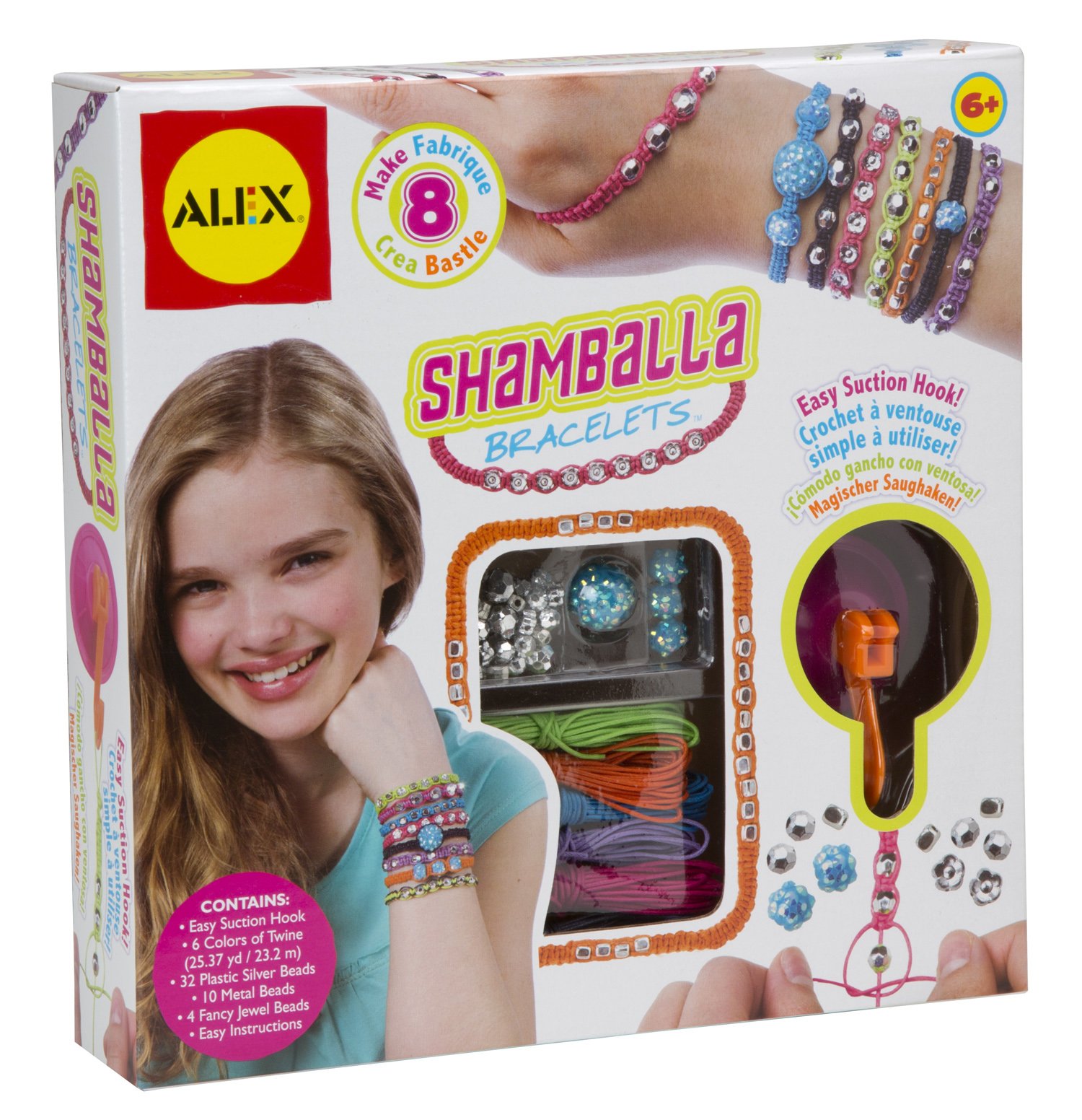 Alex DIY Wear Shamballa Bracelets Kids Art and Craft Activity