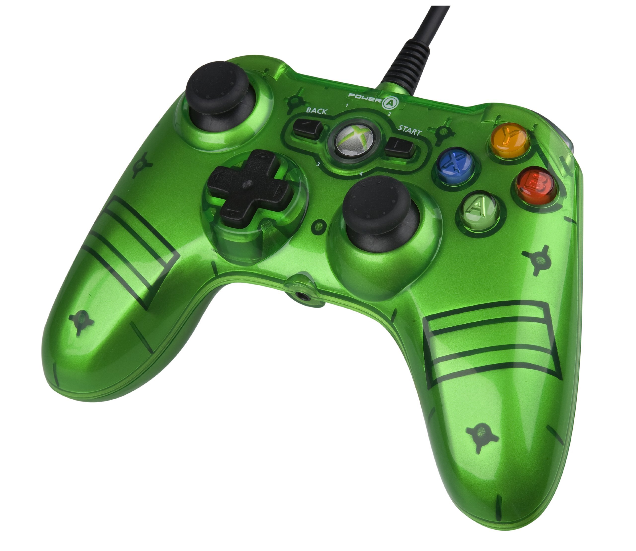 PowerA Mini Pro EX Controller for Xbox 360 - Green (Wired)