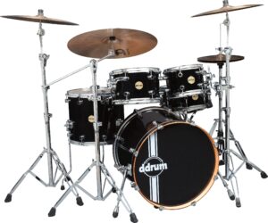 ddrum pmp 522 pblk paladin maple player 5 piece, piano black