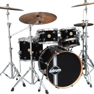 ddrum PMP 522 PBLK Paladin Maple Player 5 Piece, Piano Black