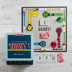 WS Game Company Sorry! Nostalgia Edition Board Game in Collectible Tin