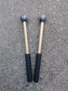 kakesa tongue drum mallets - solids