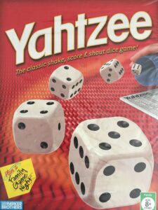 hasbro yahtzee dice game