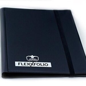 Ultimate Guard Flexxfolio | Trading Card Binder with 9 Side-Loading Pockets per Page | Up to 360 Cards | Black, Sturdy Card Collection Album designed for Double-Sleeved TCG Cards