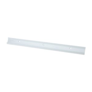 organized living freedomrail rail for freedomrail closet system, 24-inch - white