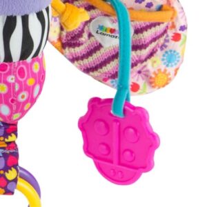 Lamaze Clip On Car Seat and Stroller Toy - Fifi the Firefly - Crinkle Car Seat Toys and Stroller Toys - Sensory Toys for Babies - Travel Toys for Car - Infant Toys Ages 0 Months and Up