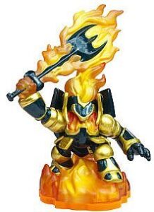 skylanders giants loose figure legendary ignitor [includes card & online code]