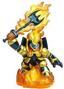 Skylanders Giants LOOSE Figure LEGENDARY Ignitor [Includes Card & Online Code]