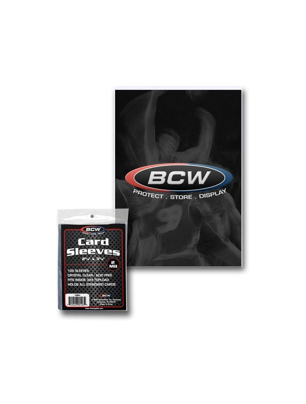 BCW Card Sleeves, 2 5/8 x 3 5/8"