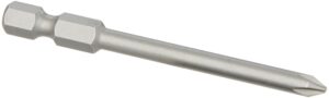 wera - 5059755001 series 4 851/4 z sheet metal bit, phillips ph 1 x 70mm blade, 1/4" drive (pack of 10)