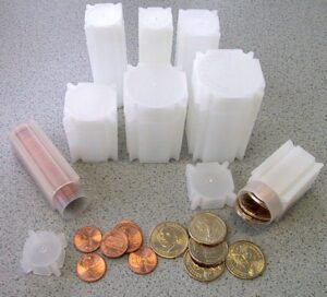 10 coin safe square coin tubes: american silver eagles