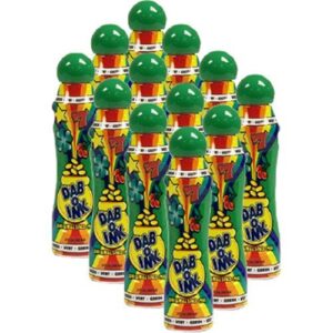 dab-o-ink one dozen 3oz bingo dauber (standard green)