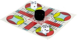 international miniatures dollhouse miniature parcheesi board game