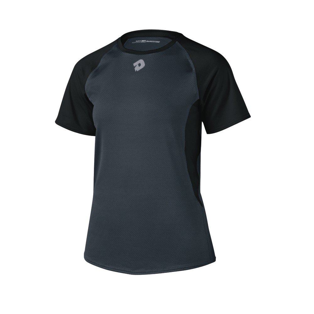 DeMarini Women's Teamwear Performance Short Sleeve Shirt, Black, X-Large