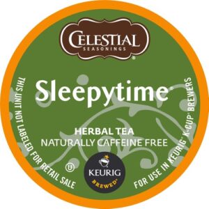 keurig, celestial seasonings, sleepytime herbal tea, k-cup packs, 50 count