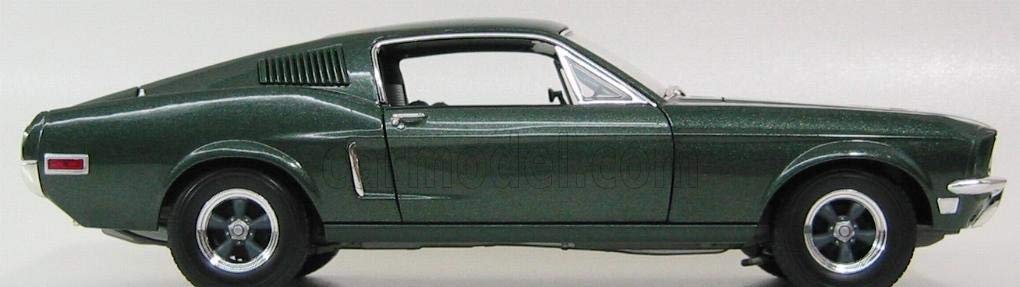 Greenlight 12822 Steve McQueen Bullitt 1968 Ford Mustang GT Hard Top 1/18 Scale Diecast