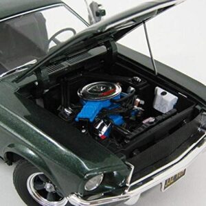 Greenlight 12822 Steve McQueen Bullitt 1968 Ford Mustang GT Hard Top 1/18 Scale Diecast