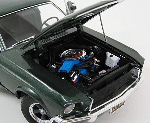 Greenlight 12822 Steve McQueen Bullitt 1968 Ford Mustang GT Hard Top 1/18 Scale Diecast