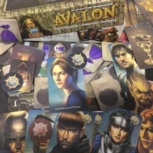 The Resistance: Avalon Card Game - Thrilling Social Deduction Board Game - Quick Strategy & Deception for 5-10 Players - Ages 13+ - 30 Minute Play Time - By Indie Boards & Cards